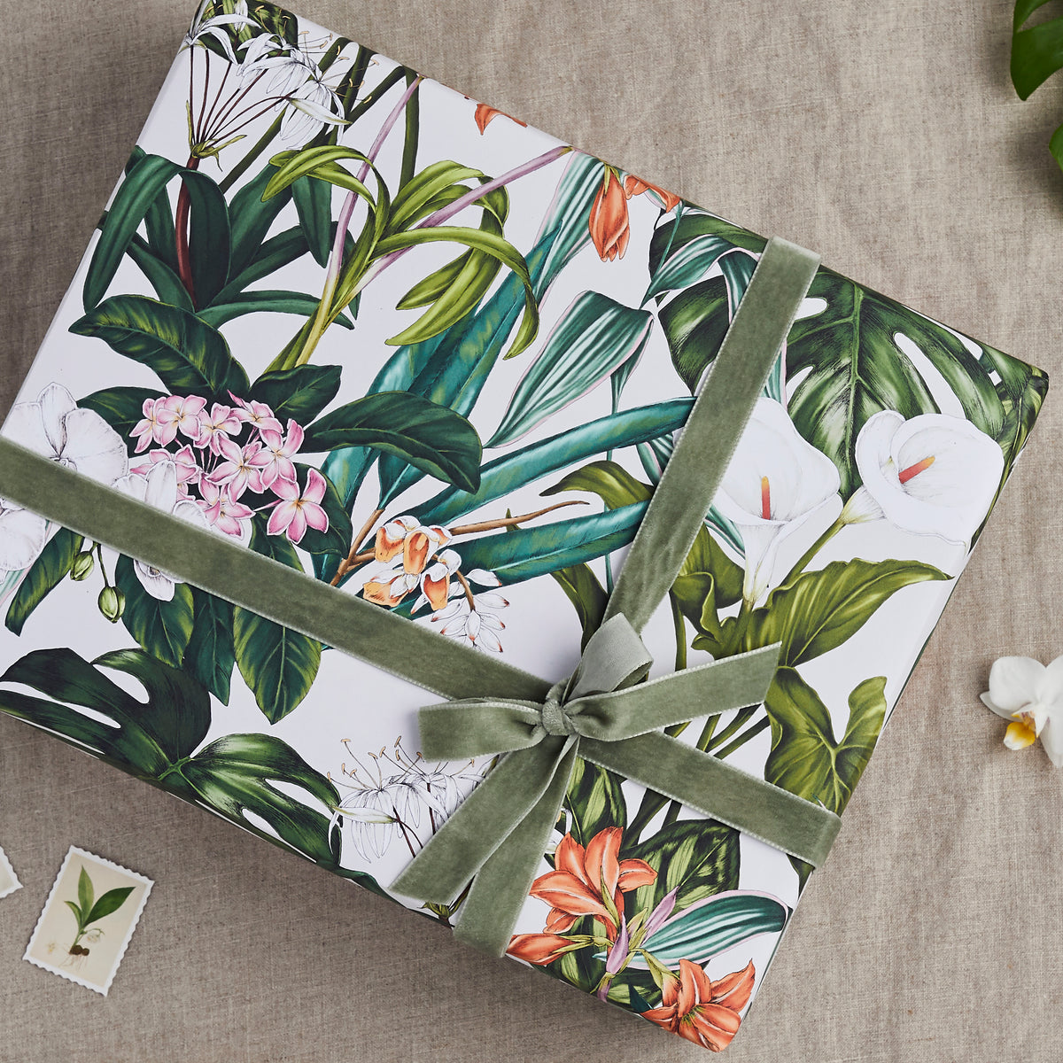 Catherine Lewis Design - Floral Brights - Gift Wrap