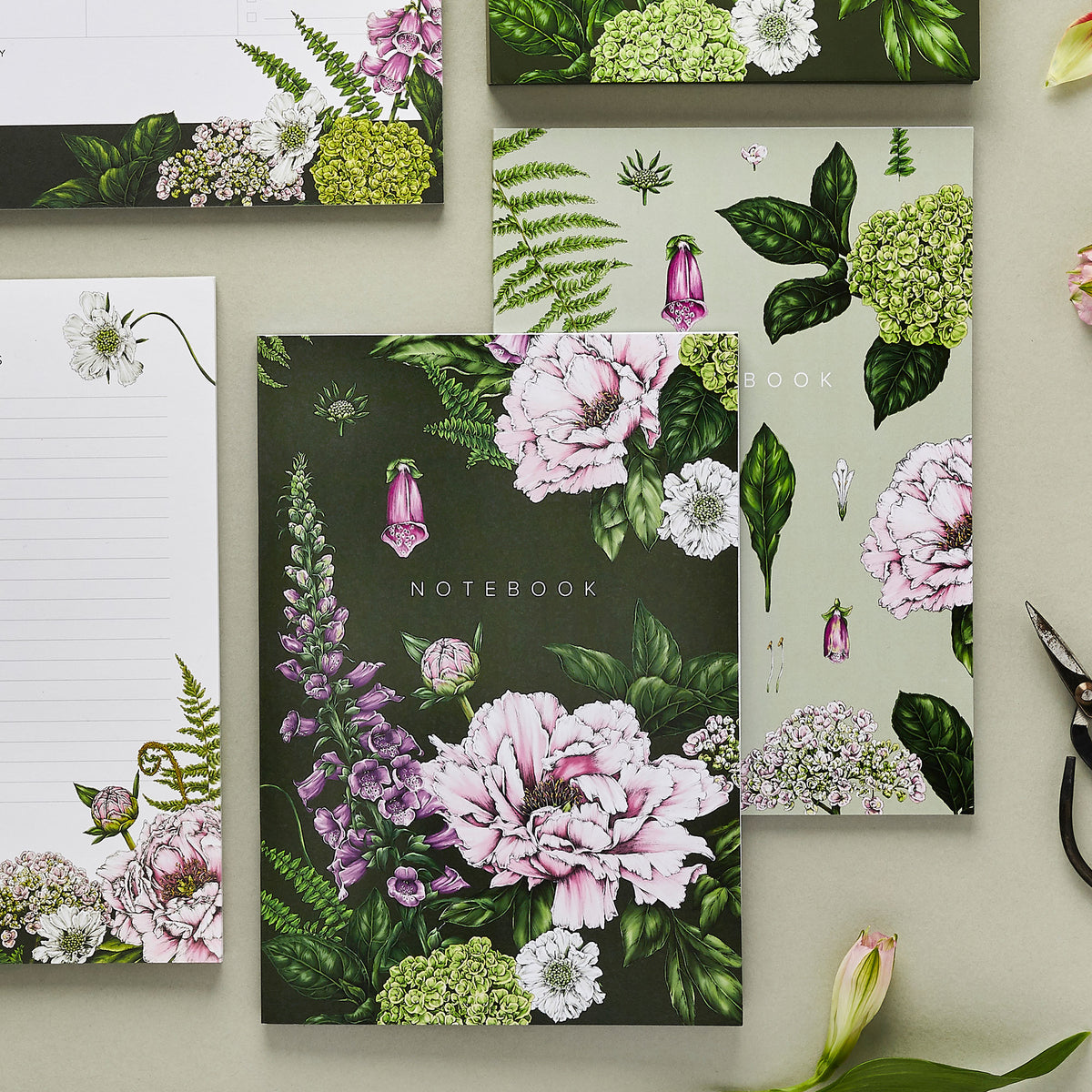 'Summer Garden' Collection - A5 Set of 2 Notebooks – Catherine Lewis Design